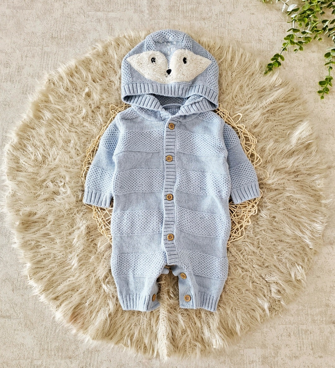 سرهمی بافت کلاهدار – نی نی کیدز مارکت